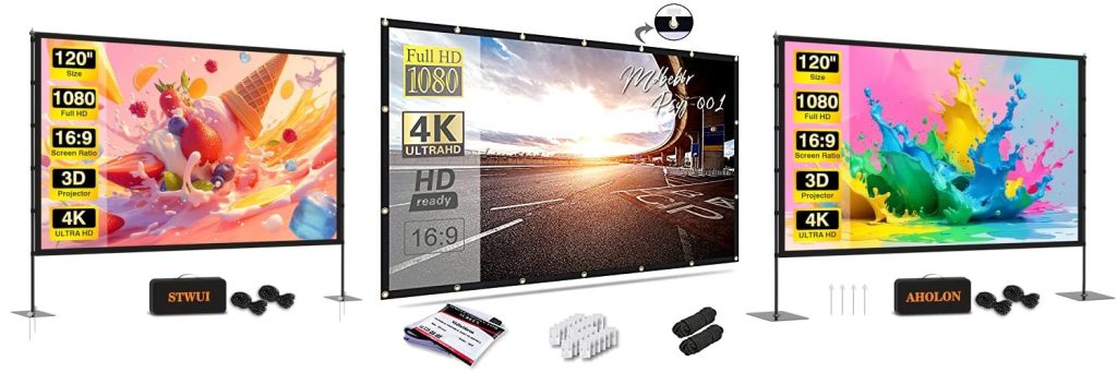 Top 5 Portable Projector Screens: Your Ultimate Guide