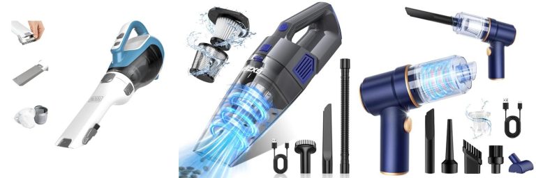 Best Portable Vacuum Cleaners - Top 5 Picks & Review