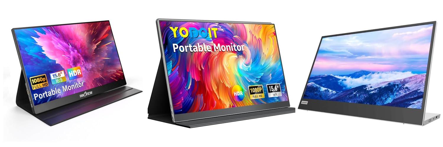 Best Rated Portable Monitors For Laptops - Top 5 Picks & Review