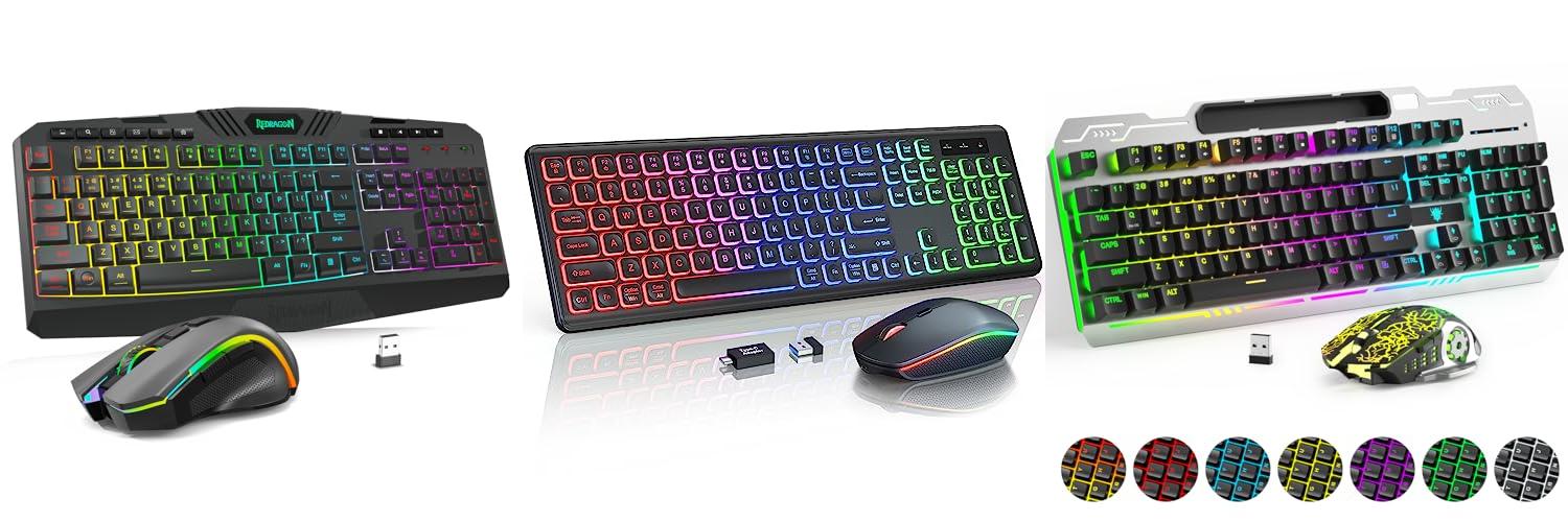 Top 5 Wireless Gaming Keyboard & Mouse Combos Reviewed